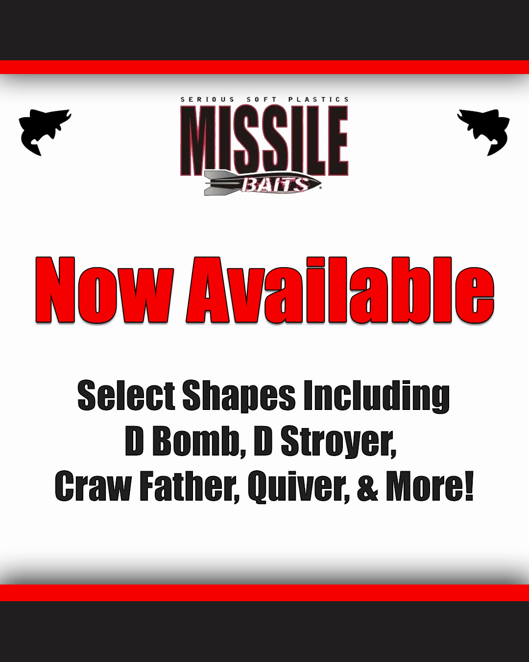 Missile Baits Now Available At American Legacy! - American Legacy Fishing